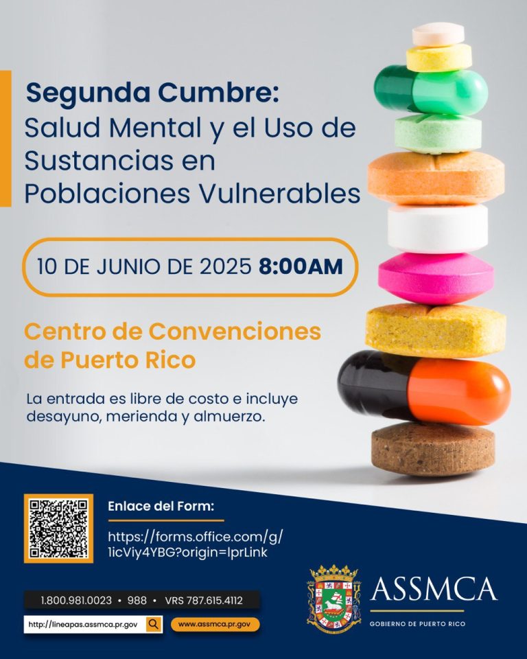 ASSMCA invita a la Segunda Cumbre de Salud Mental y Uso de Sustancias ...